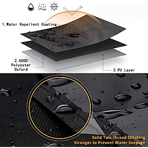 XCZ Beverage Refrigerator Cover, Wine Mini Refrigerator Cover, Waterproof, Sunproof, Dustproof, Fits Most Small Refrigerators and Beer Refrigerators.20 L x 20 "W x 33 "H, Gray (Cover Only)