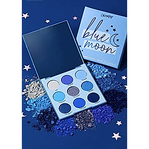 Colourpop Blue Moon Eyeshadow Palette, Powder