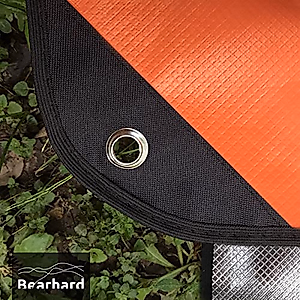 Bearhard 3.0 Heavy Duty Emergency Blanket, Emergency Tarp, Insulated Blanket, Thermal Waterproof Survival Space Blanket for Hiking, Camping