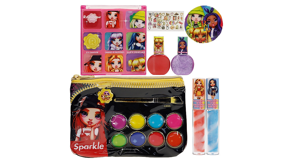 Rainbow High Cosmetic Makeup Set for Girls Ages 6+