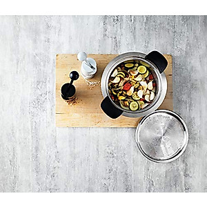 Kuhn Rikon Adjustable Ratchet Grinder with Ceramic Mechanism for Salt, Pepper and Spices, 8.5 x 2.25 inches, White