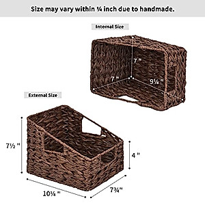 GRANNY SAYS Bundle of 3 Sets Wicker Storage Baskets