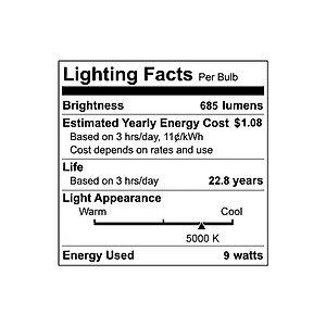 EcoSmart 65W Equivalent Day Light BR30 Dimmable LED Light Bulb (6-Pack)
