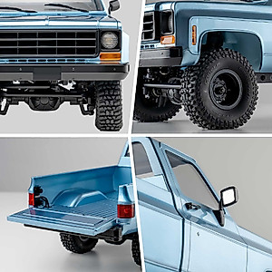 WOWRC EAZYRC 1/18 Glacier RC Crawler 4WD RC Truck RTR with LED Lights 2.4GHz Transmitter, RC Rock Crawler Hobby Grade Remote Control Car for Adults