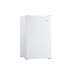 Danby DCR044B1WM-6 4.4 Cu.Ft. Compact Refrigerator with Chiller-Mini Fridge for Bar, Dorm, Basement, Den, Kitchen, Living Room, White