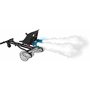 Hover-1 Raptor-1 Buggy Attachment | Turbo LED Lights, Compatible with All 6.5" & 8" Hoverboards, Hand-Operated Rear Wheel Control, Adjustable Frame, Easy Install