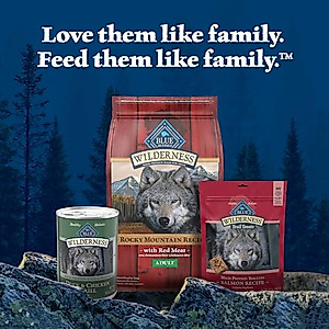 Blue Buffalo Wilderness Adult Wet Dog Food, High-Protein & Grain-Free, Made with Natural Ingredients, Duck & Chicken Grill, 12.5-oz. Cans, 12 Count