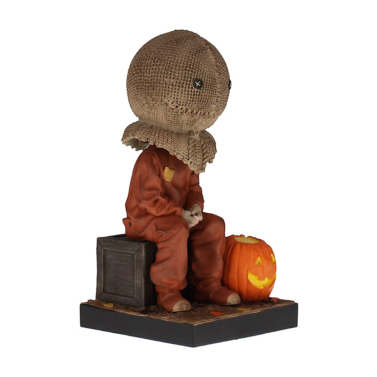 Royal Bobbles Trick 'R Treat Sam Sitting Collectible Bobblehead Statue