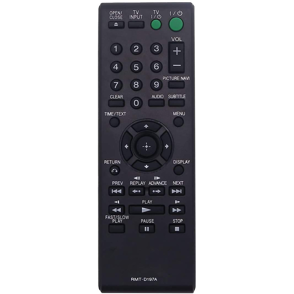 RMT-D197A DVD Player Remote Control fits for Sony DVD Player (148943011)
