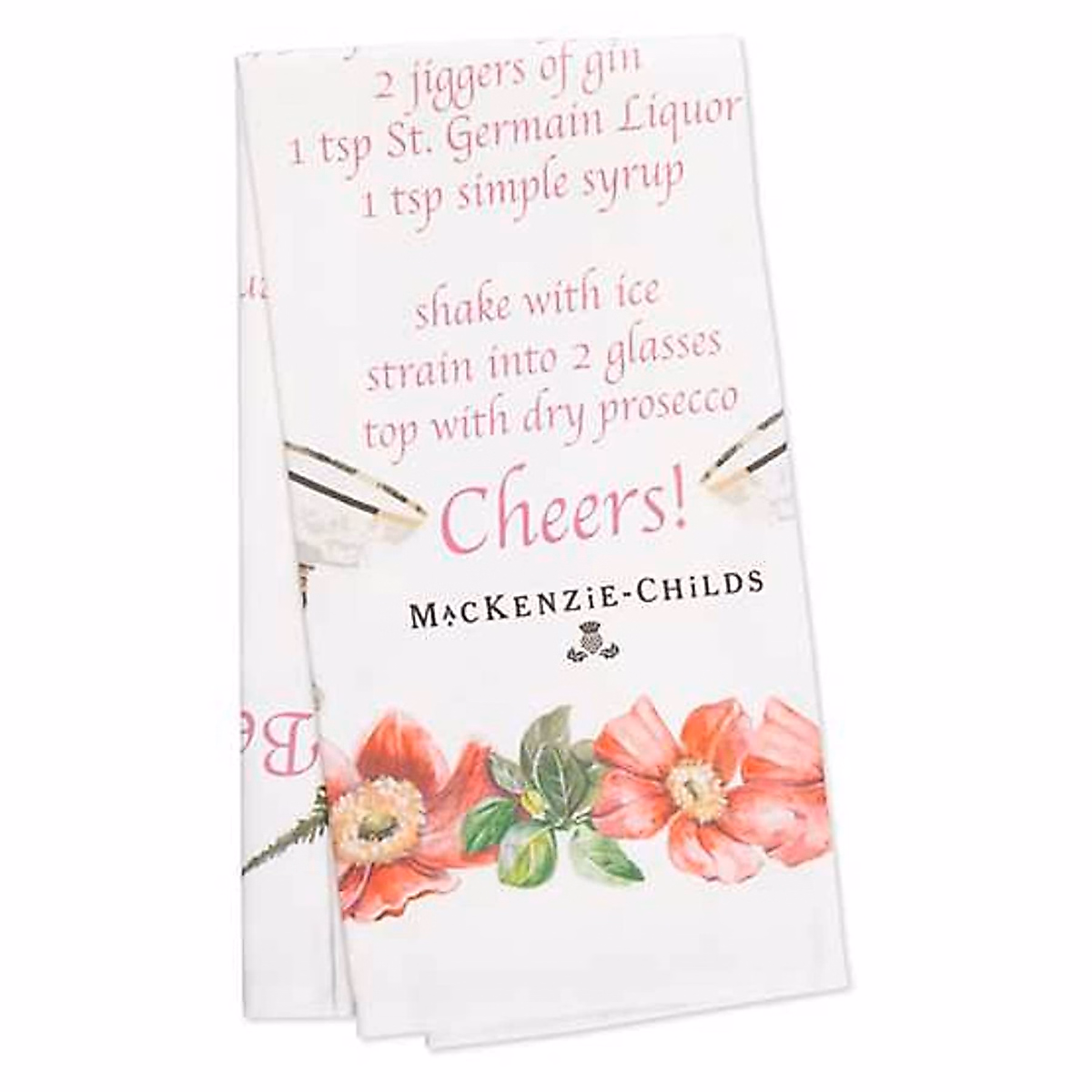 MACKENZIE-CHILDS Berries & Bubbles Dish Towel