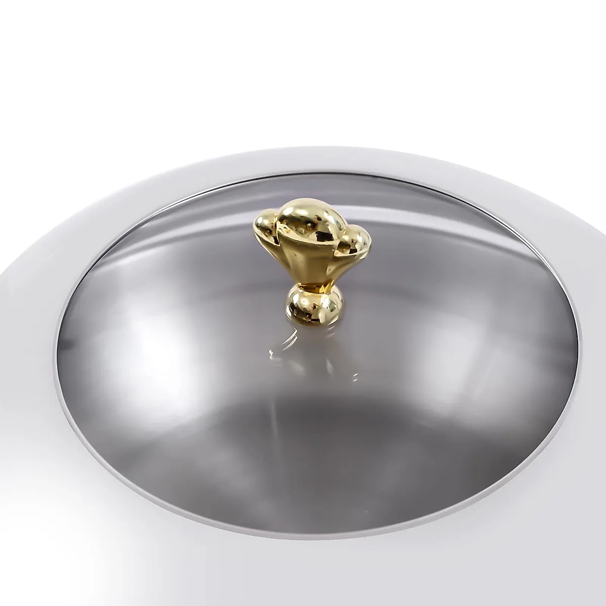 Round Chafing Dish Stainless Steel Chafing Dish Buffet Chafer 3L Catering Chafers and Buffet Warmers with Fuel Holder