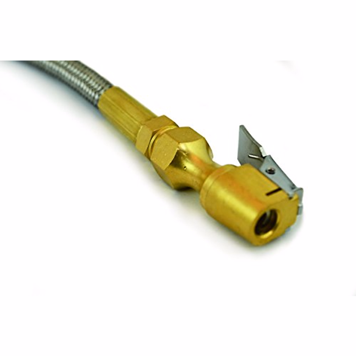 Astro Pneumatic Tool 3018HSS Stainless Steel Hose with Fittings and Locking Chuck, 21"