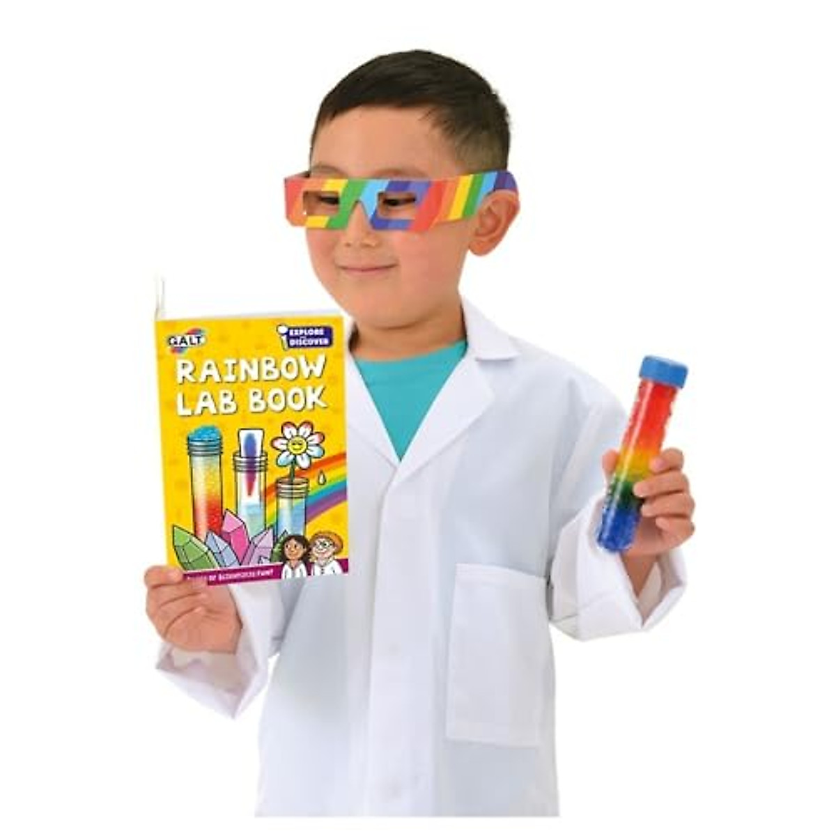Galt Toys, Rainbow Lab, Science Kits for Kids, Ages 5+, Multicolor