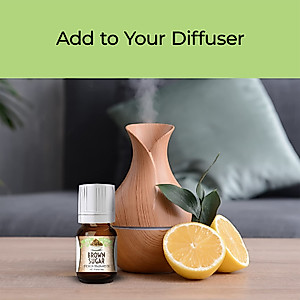 Good Essential - Professional Holiday Fragrance Oil Set Pack of 10 5ml Peppermint, Apple Cinnamon, Hot Chocolate, Cherry, Pumpkin Pie, Candy Cane, Gingerbread, Snickerdoodle, Cinnamon, Brown Sugar