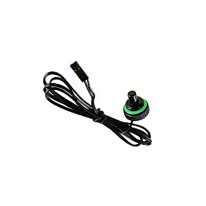 Bitspower G1/4" Temperature Sensor Stop Fitting, Matte Black
