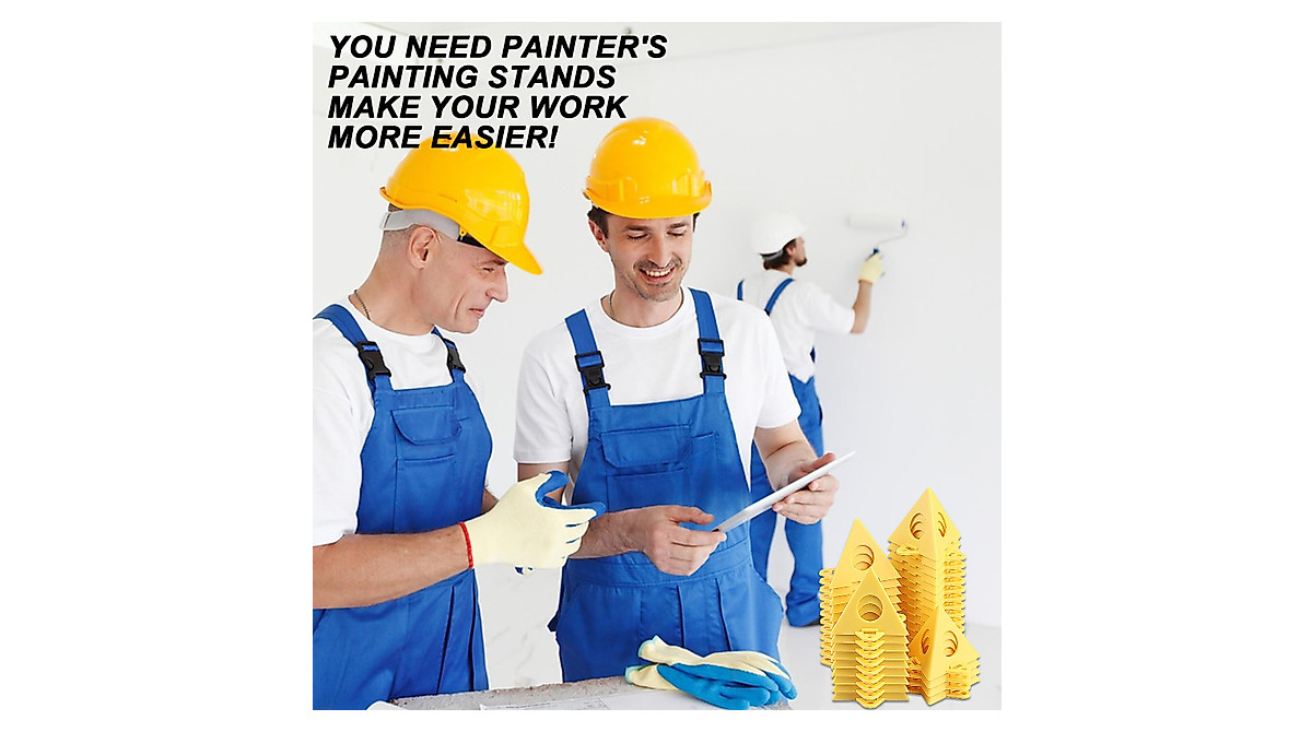 40pcs Painter's Pyramid Stands for Perfect Painting Results