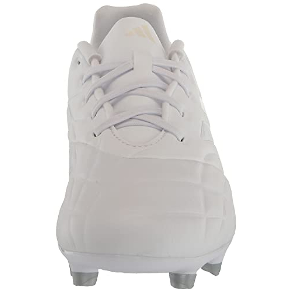 adidas Unisex Copa Pure.3 Firm Ground Soccer Shoe, White/White/White, 11 US Men