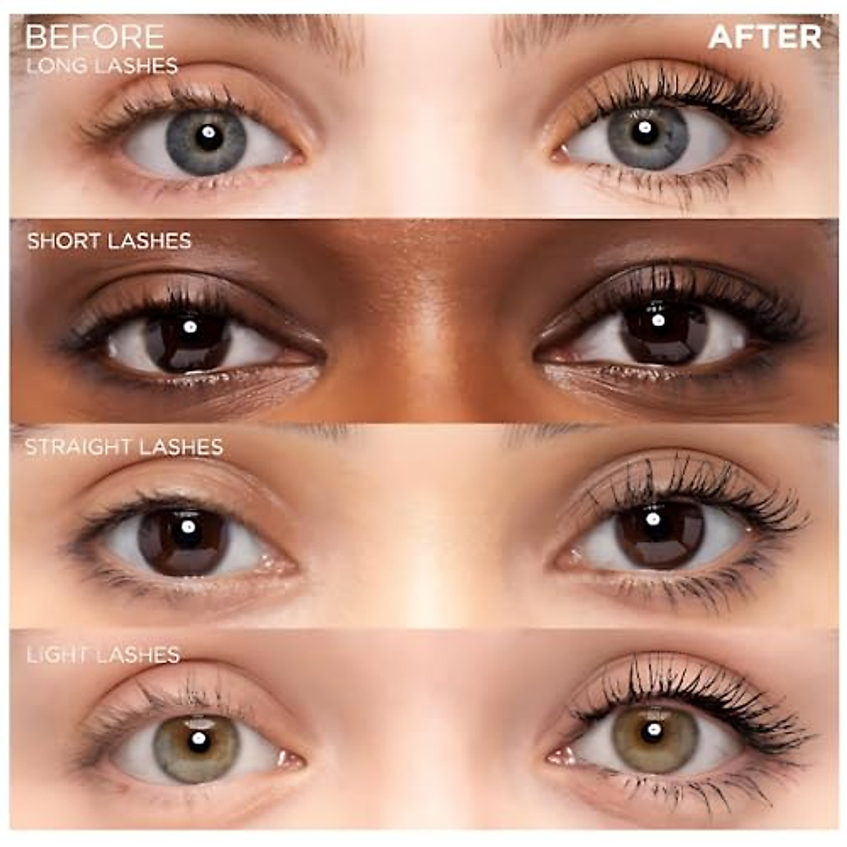 ForChics Better Than Falsies Mascara | Eyelash Growth Mascara that Heals | Volume & Length | Moisturizing Black Mascara for Sensitive Eyes