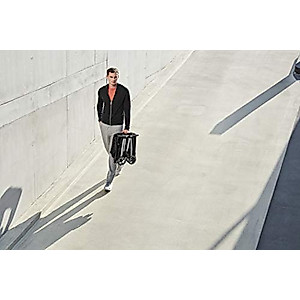 gb Pockit+ All City, Ultra Compact Lightweight Travel Stroller with Front Wheel Suspension, Full Canopy, and Reclining Seat in Night Blue