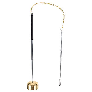 8 Pcs Telescopic Chime Meditation Utensils Buddhist Decor Lucky Buddhist Bell Meditation Yoga Bell Chimes Tibetan Handbell Buddhist Chime Bells Garnish Tools Zen Brass Tape to Heal