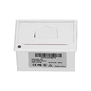 Embedded Thermal Receipt Printer 58mm Micro Thermal Label Printer with Paper Support USB and TTL Serial Port 5 to 9V
