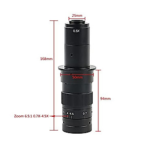 2MP 1080P HD Industrial Camera Set Automatic Manual Zoom Focus Without Delay Smear 180X