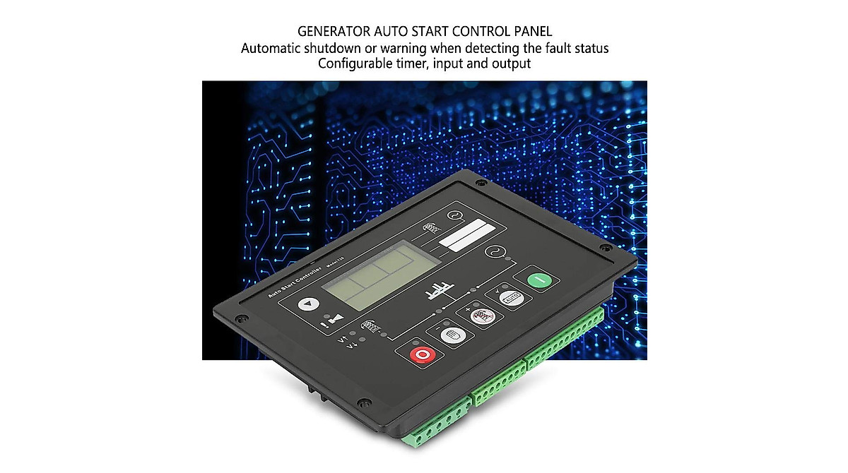 Yanmis DSE720 Auto Start Generator Control Panel