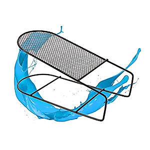 Zerodeko 2pcs with Shoes Creative Shoe Integrated Organizer Adjustable Slots Iron Space Saverblack Double-Layer Rack