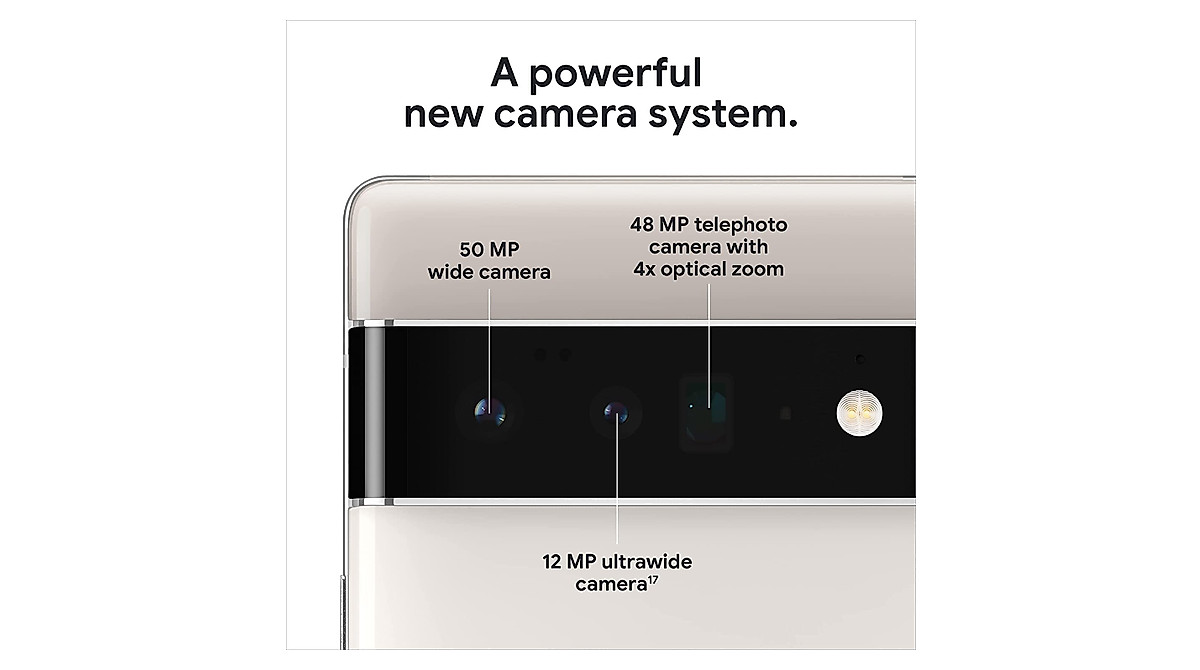 Google Pixel 6 Pro - 5G Smartphone with Advanced Camera & Tensor Chip