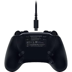 Razer Wolverine V3 Tournament Edition Wired Gaming Controller: Licensed for Xbox Series X|S, Xbox One, Windows PC - 6 Remappable Buttons - Fast Triggers - USB-C Cable - Wired Tournament Mode - Black