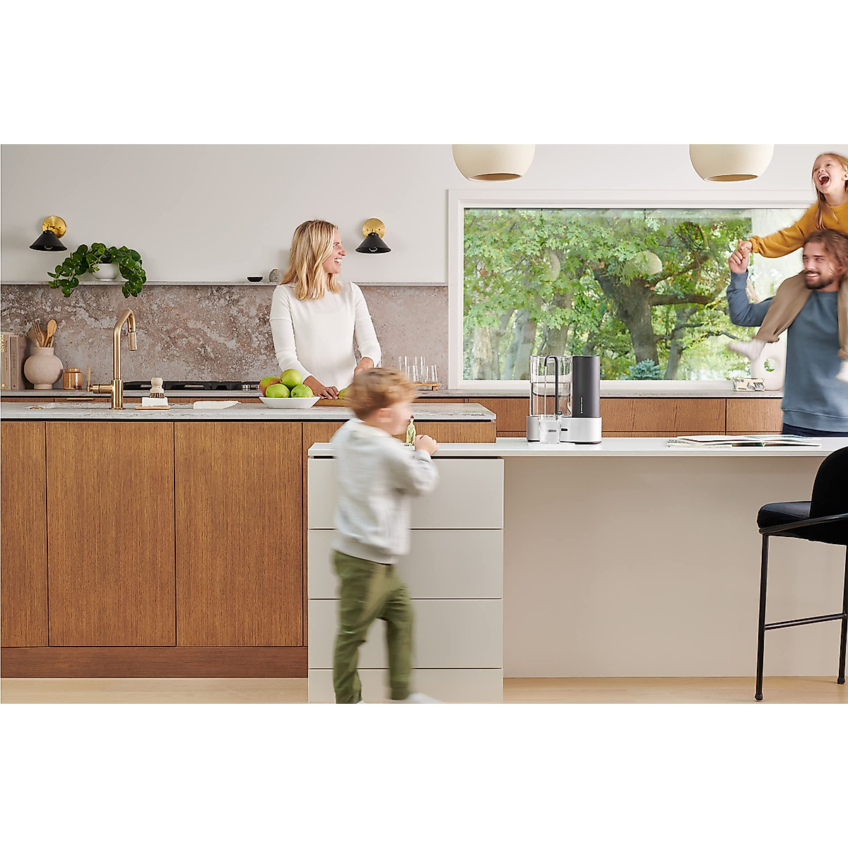 Pentair Rocean Reservoir, Countertop Water Filter System, Drink Cleaner and Great Tasting Water, NSF/ANSI 42, 53, 401 Certified