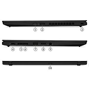 Latest_Lenovo ThinkPad X1 Carbon Gen 7 14" FHD IPS Anti-Glare 400 nits Display, 10th Generation Intel Core i5-10210U Processor, 8GB RAM, 256GB SSD, Fingerprint Reader, Backlit Keyboard, Window 10 Pro