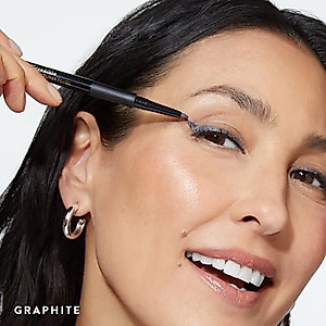 LAURA GELLER NEW YORK INKcredible Gel Eyeliner - Graphite - Waterproof Smudge-proof Eyeliner Pencil - Built in Sharpener