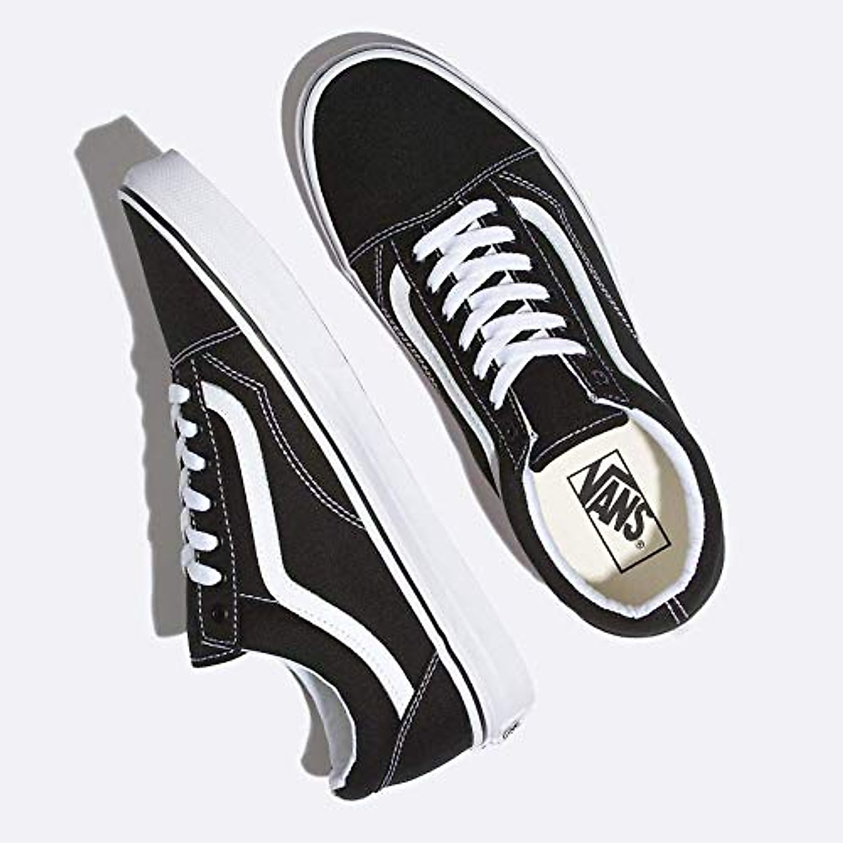 Vans Old Skool Black White Skate VN-0D3HY28 Mens US 8.5
