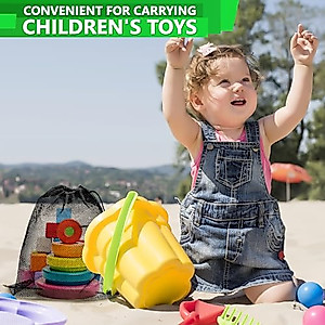 Mesh Bags Drawstring S/5/10 Pcs M/12 Pcs - Mesh Swim Bag Golf Ball Bag Mesh Drawstring Bags Small Mesh Bag Nylon Bag Net Bag Mesh Gym Bag - Tennis Ball Bag Beach Mesh Bag String Bag Mesh Ball Bag