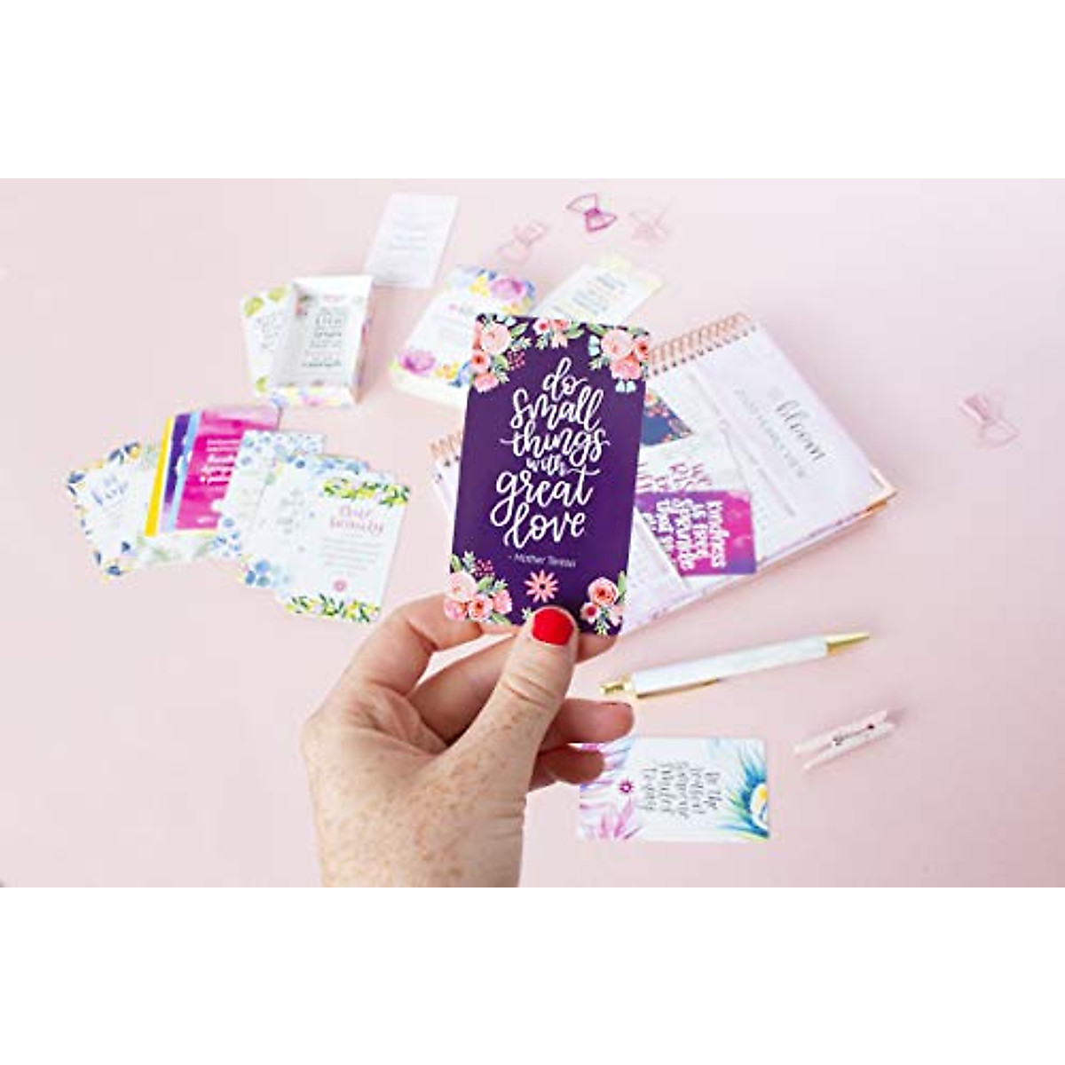 bloom daily planners Act of Kindness Deck - Set of Thirty 2" x 3.5" Cards - Assorted Designs