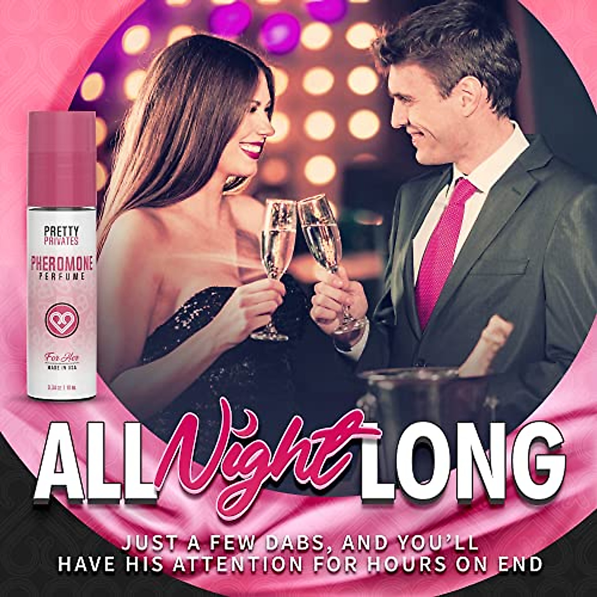 Pretty Privates Pheromone Perfume for Women - Premium Pheromones to Attract Men - Captivating, Sultry Scent Keeps Men Interested - 0.34oz