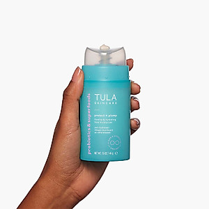 TULA Skin Care Protect + Plump Firming & Hydrating Face Moisturizer - Skincare-First, Daily Ageless Moisturizer, Minimizes the Look of Wrinkles & Fine Lines, 1.6 oz.