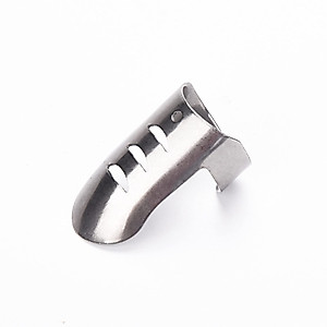 4 Pack Stainless Steel Finger Guards Professional Finger Guard Safe Finger Protector Home Kitchen Cooking Gadgets