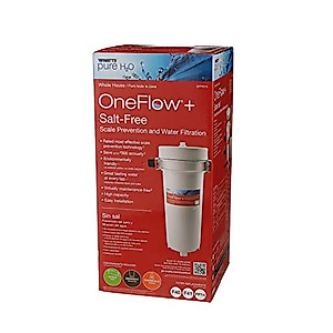 Watts OFPSYS OneFlow Plus Whole House Water Filter System & Water Softener, System + Carbon Water Filter + Scale Reduction Cartridge, 3 Piece Set