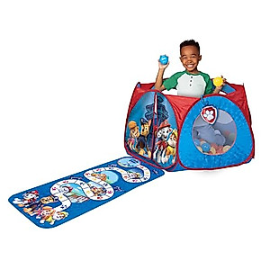 Paw Patrol Ball Pit with 20 Soft Flex Balls Pop and Play Arena for Kids Baby Toddler Infant Boys & Girls [20 Balls Included]