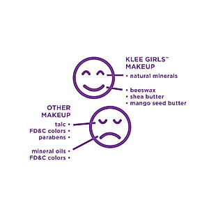 Luna Star Naturals Klee Girls Eyeshadow Duo, Sugar Hill Bloom Sierra/Amble Purple/Pink, 1.3 Ounce,Powder