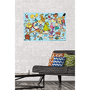 Trends International Nickelodeon Characters Wall Poster, 22.375" x 34", Unframed Version