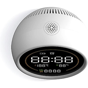 Carbon Dioxide CO2 + PM2.5 Air Quality Monitor, Pollution & Ventilation Meter – Temperature and Humidity Sensor – Measure Indoor Ventilation Levels with CO2 PPM and PM2.5 Micron Dust Levels