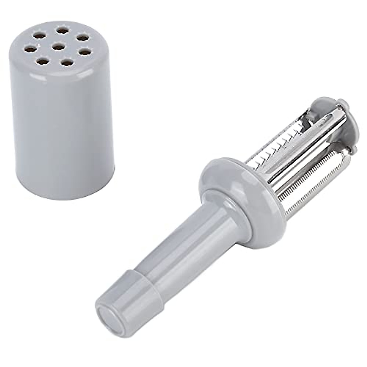 Vegetable Peeler,Kitchen Food Peelers,Household Peeler Bottle Shape Durable Fruit Potato Carrot Peeler Kitchen Tool Supplies Sharp Blades Easy Peeling(grizzly)