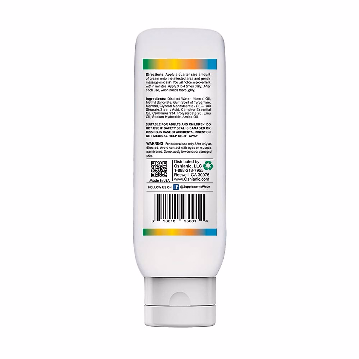 APC CREAM WITH CANNABIS OIL 8OZ | Helps with Arthritis Pain and Joint Pain | Helps Reduce Neck & Back Pain | Helps Reduce Tendonitis | Helps Reduce Sciatic Nerve Pain