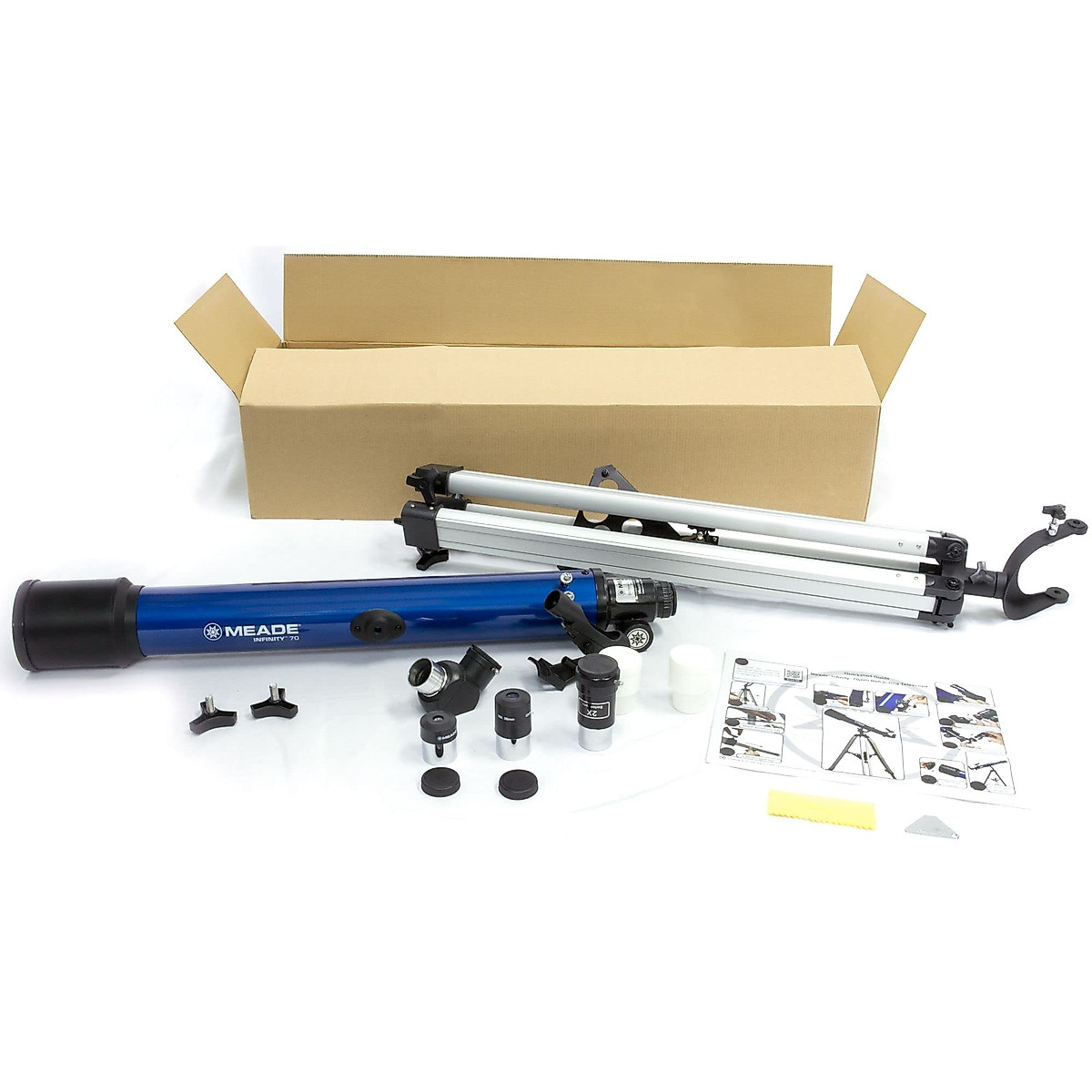 Meade Infinity 70mm Altazimuth Refractor Telescope Kit