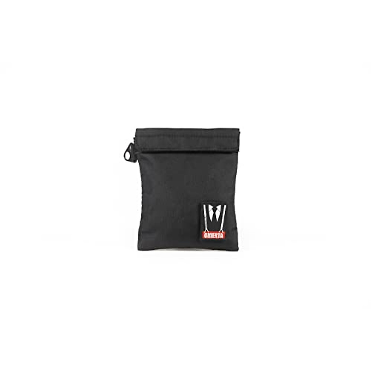 DIME BAGS Omerta Capo Carbon Filter Pouch Dual Velcro Seal | Carbon-Lined Pouch with Activated Carbon Technology (6 Inch, Black)