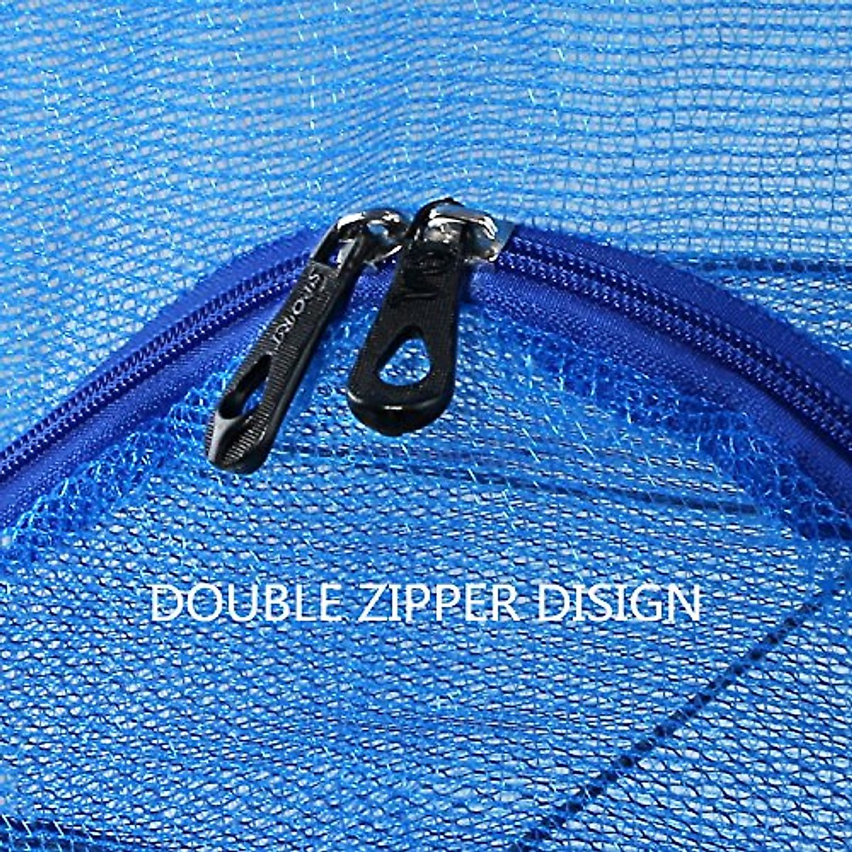 Fish Mesh Hanging Drying Net Food Dehydrator - Durable Folding 4 Layers Fish Vegetable Dishes Dryer Net Drying Rack (40 * 40 * 65cm)
