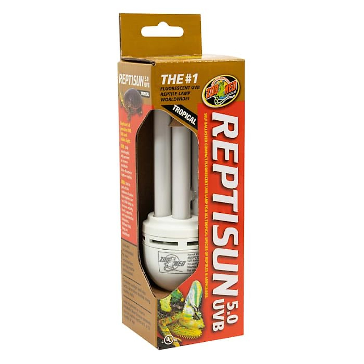 Zoo Med ReptiSun Tropical Compact Fluorescent UVB Lamp, 26 Watts